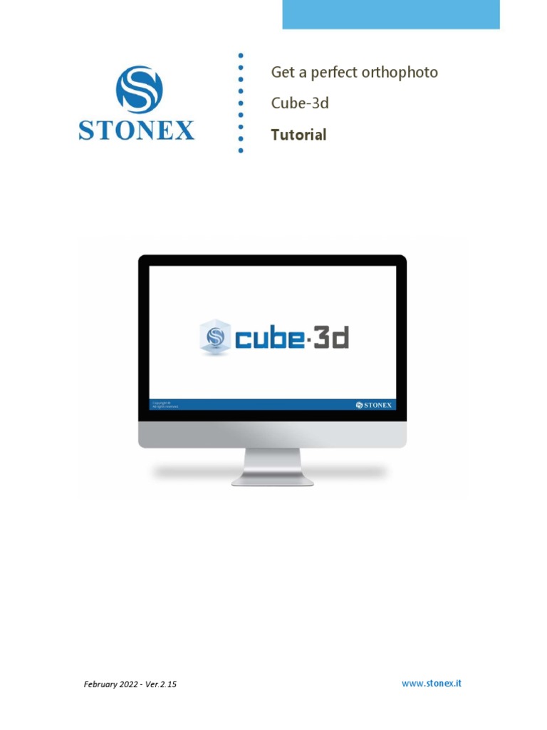 Cube-3d PerfectOrthophoto ENG | PDF | Camera | Accuracy And Precision