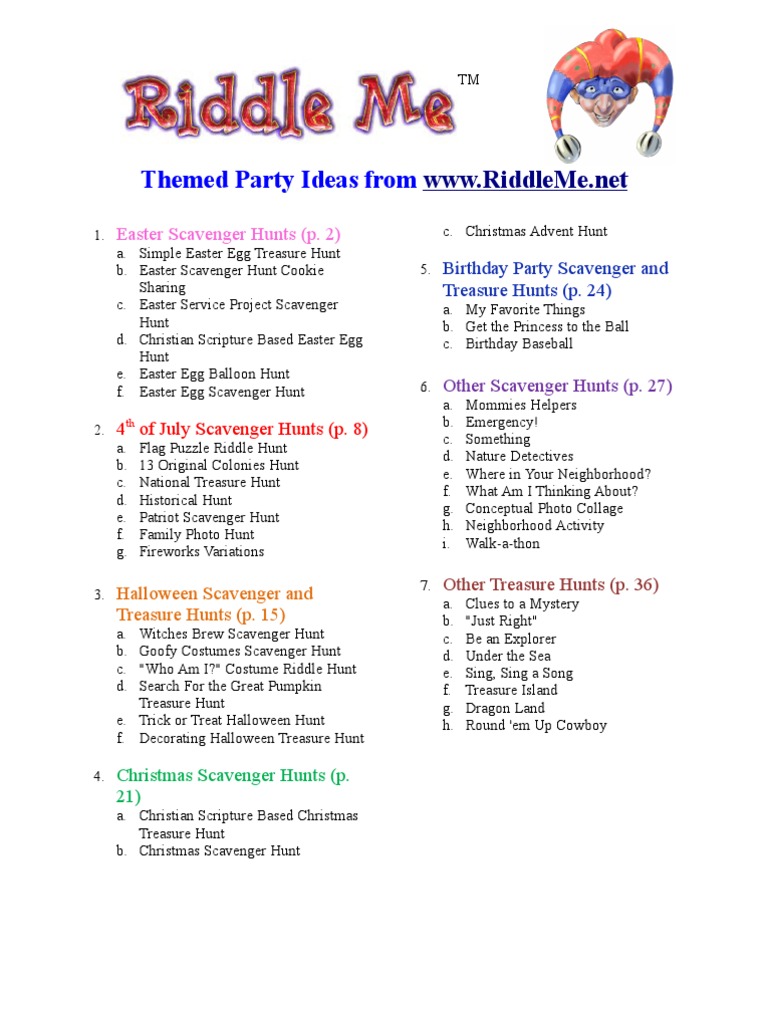 Riddle Me Party Ideas | Mary, Mother Of Jesus | Jesus