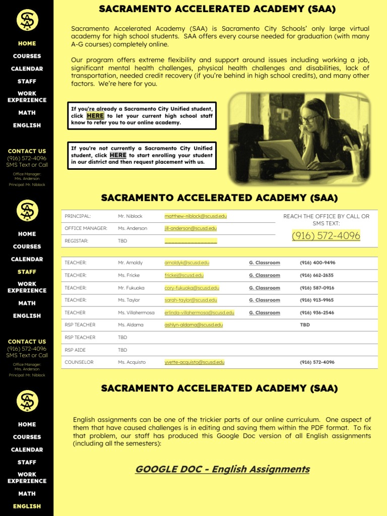 Sac Accelerated | PDF | Curriculum | Schools