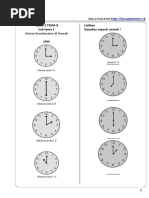 Gabungan Soal Jam Kelas 2 | PDF