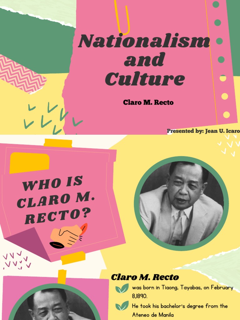 Nationalism and Culture Report | PDF