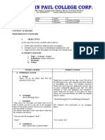 Sensory Imagery Lesson Plan for Grades 8-9 | PDF | Senses | Perception