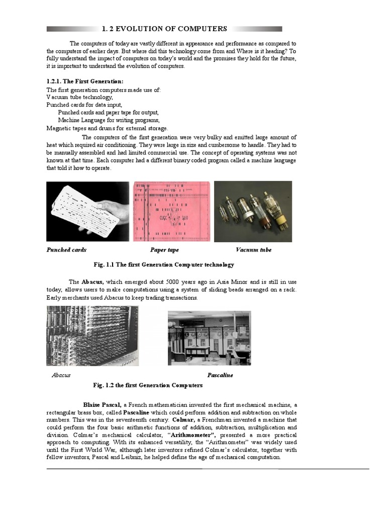 ITT04101-Computer Generations | Download Free PDF | Integrated Circuit | Computer Program