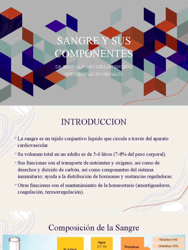 Clase 1. Elementos Formes de La Sangre. | PDF | Sangre | Leucocito