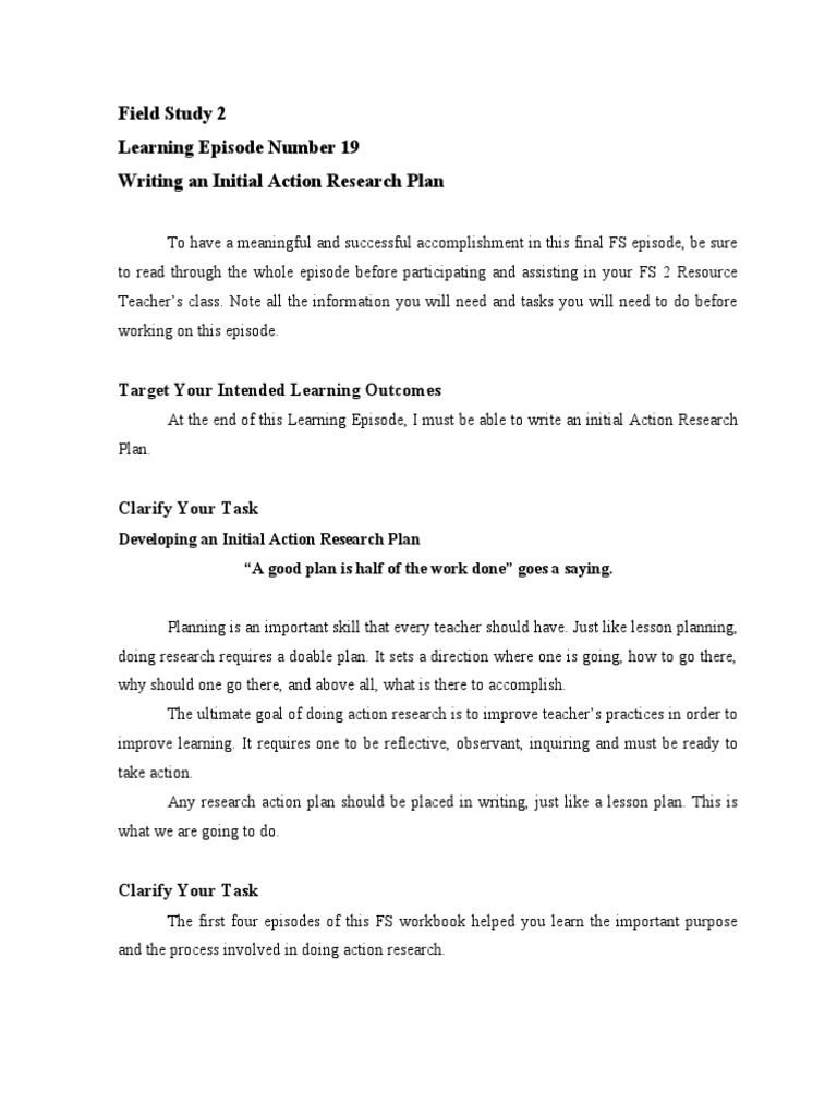 Episode 19 | PDF | Action Research | Learning