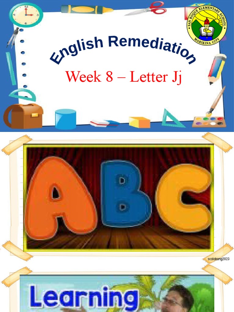 Powerpoint Activity - Letter JJ | PDF