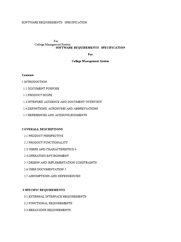 SRS_demo | PDF | Databases | World Wide Web