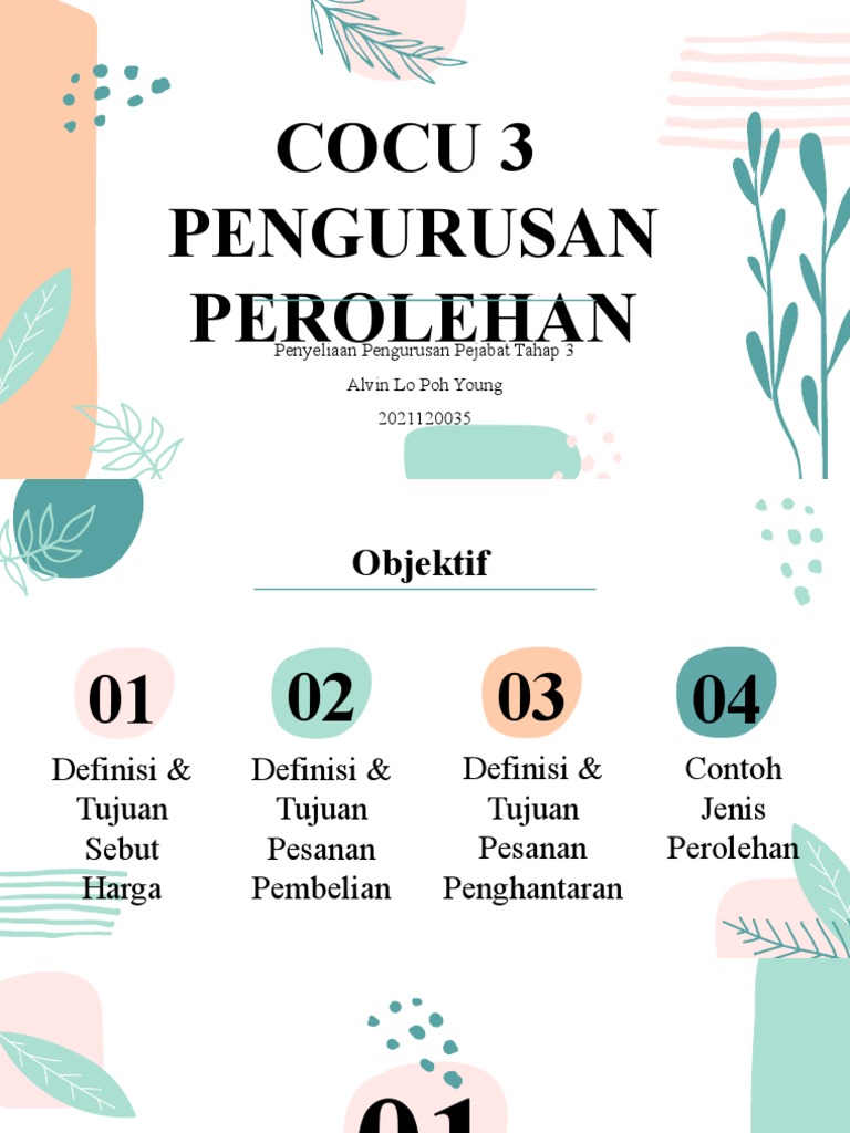 Pengurusan Perolehan | PDF