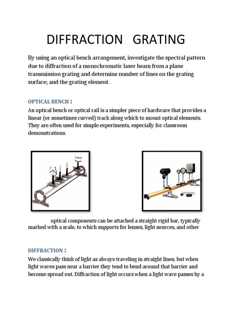 Physics Project Based Learning | PDF | Diffraction | Optics