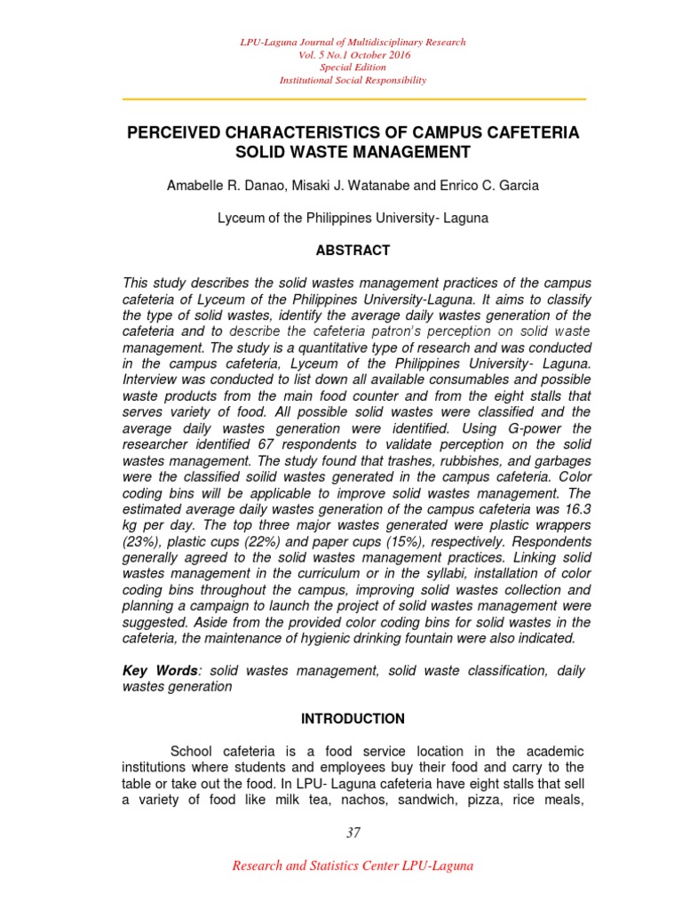 Perceived-Characteristics-of-Campus-Cafeteria-Solid-Waste-Management ...