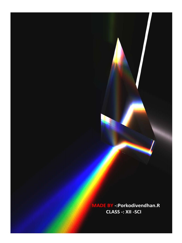 Refractive Index of Different Liquids Using Hollow Prism | PDF ...