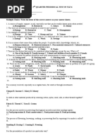 TLE Home Economics G6 Q3 Test Items Edited With Key Answers Submitted ...