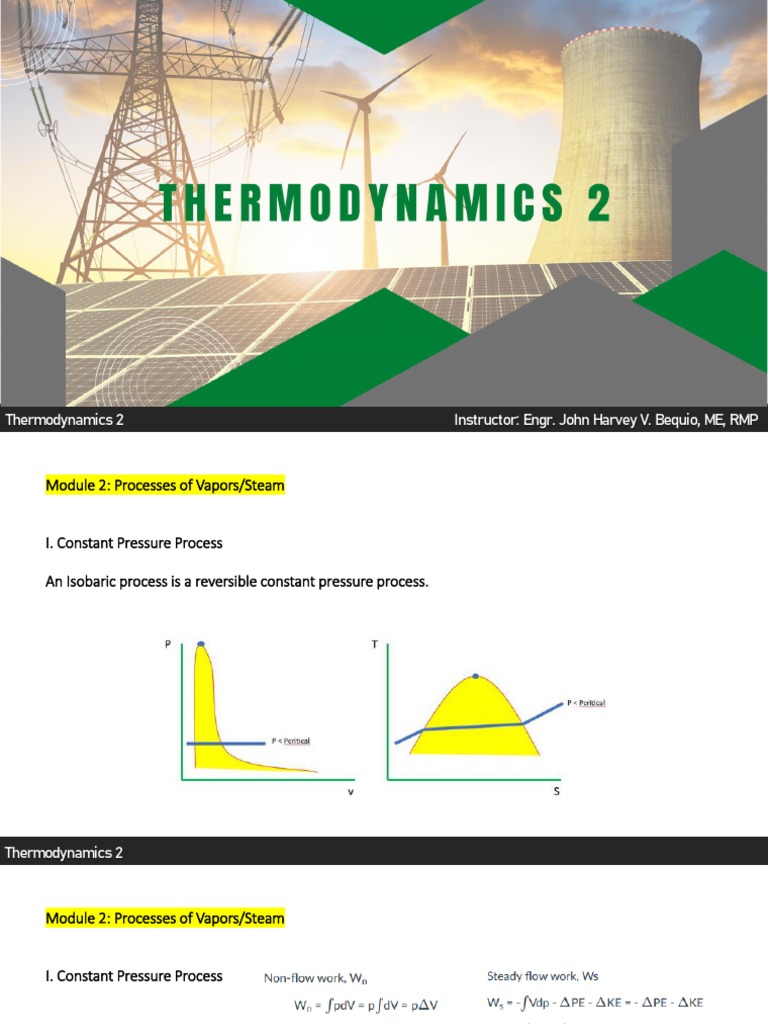 THER002 - Module 2 | PDF | Steam | Physics
