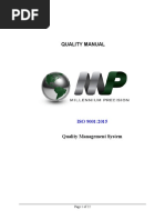 ISO 9001-2015 Quality Manual | PDF | Quality Management System | Iso 9000