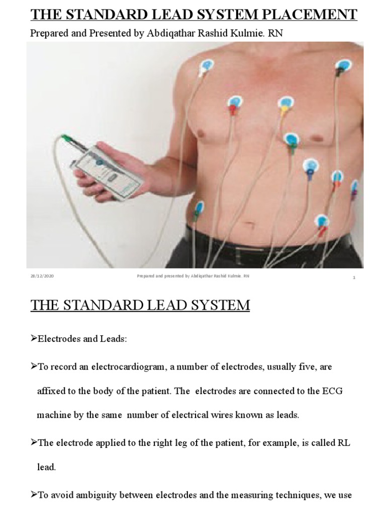 ECG Lead Placement | PDF | Electrocardiography | Clinical Medicine