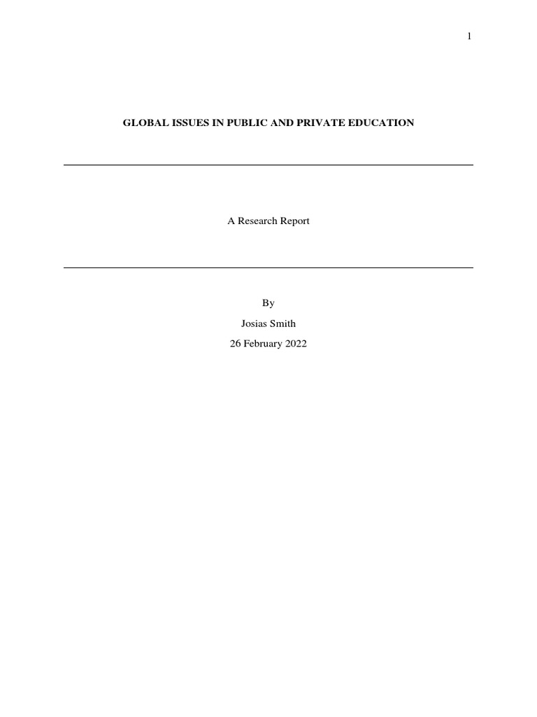 Contemporary Issues in Education Policy | PDF | Iso 9000 | Quality ...