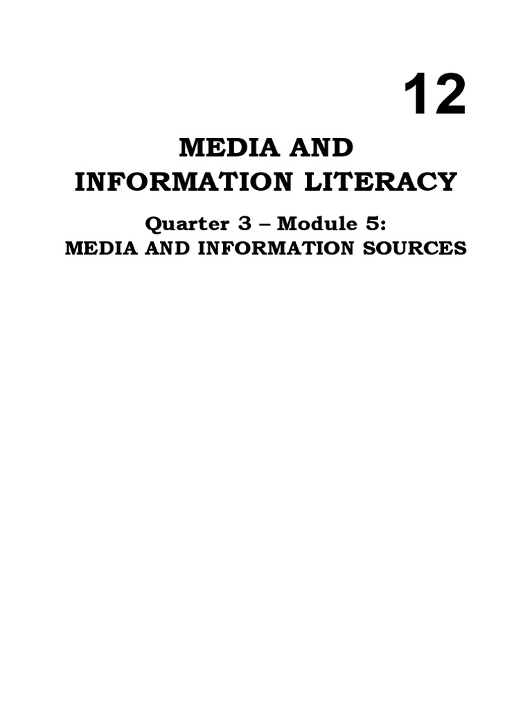 Module 5 | PDF | Mass Media | Libraries