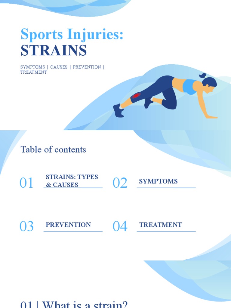 Sports Injuries - Strain | PDF | Injury | Skeletal Muscle
