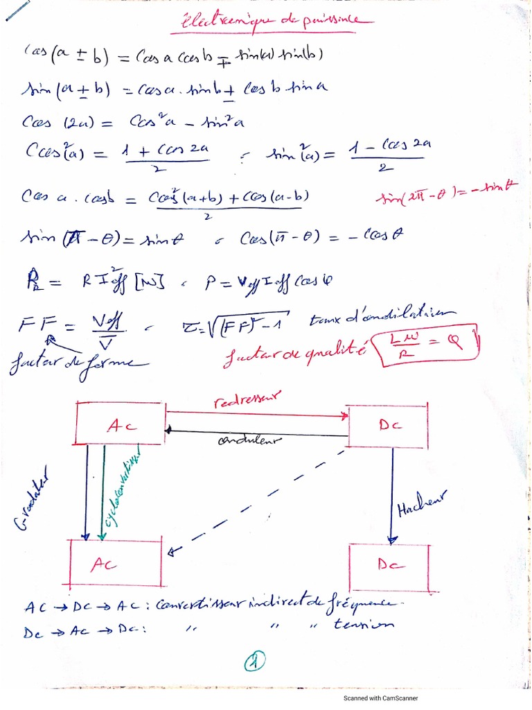 Résumé0 Electronique de Puissance | PDF