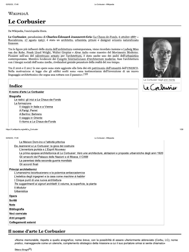 Le Corbusier | PDF