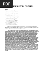 Analiza I Interpretacija Lirske Pjesm13 | PDF