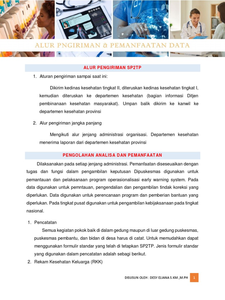 Topik 13.2 Alur Pengiriman Sp2tp | PDF