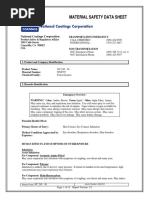 Spray Paint ASMACO - MSDS | PDF | Paint | Secondary Sector Of The Economy