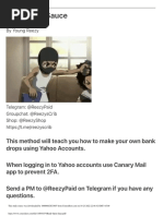 Bank Fraud Guide for Cybercriminals | PDF | Debit Card | Banks