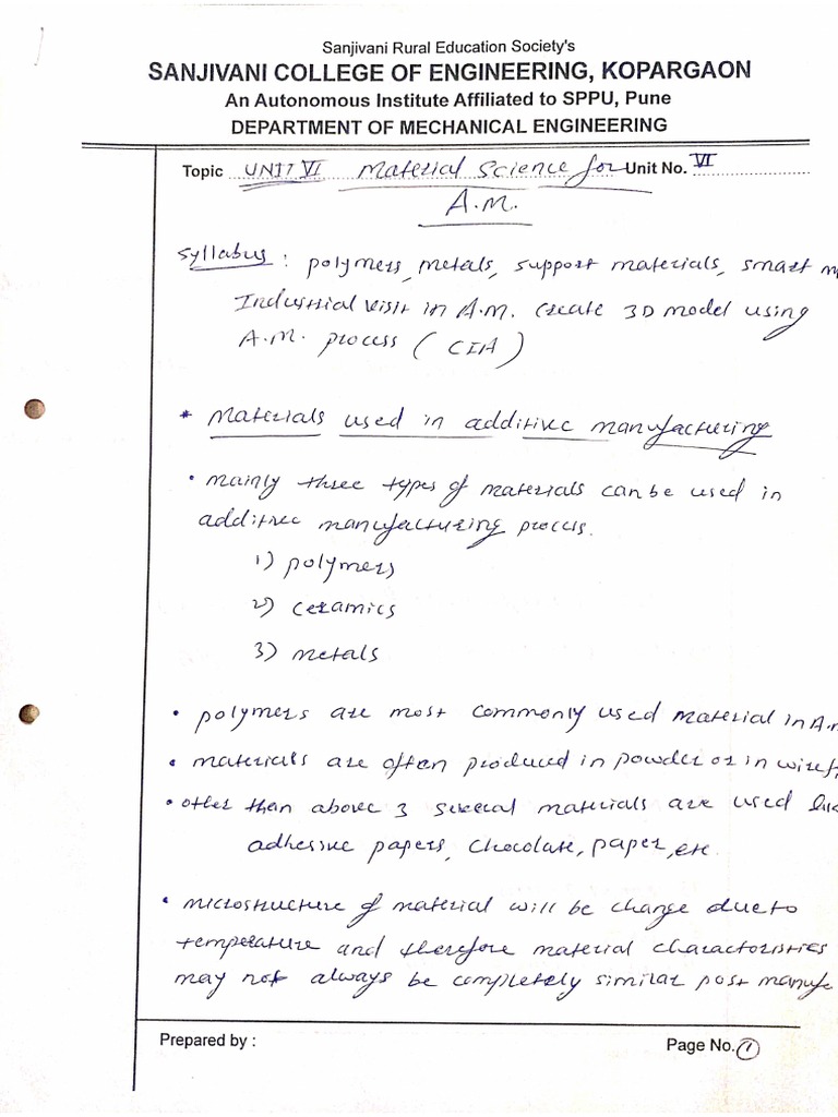 Unit6 Notes | PDF