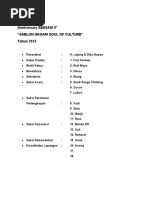 Susunan Panitia | PDF