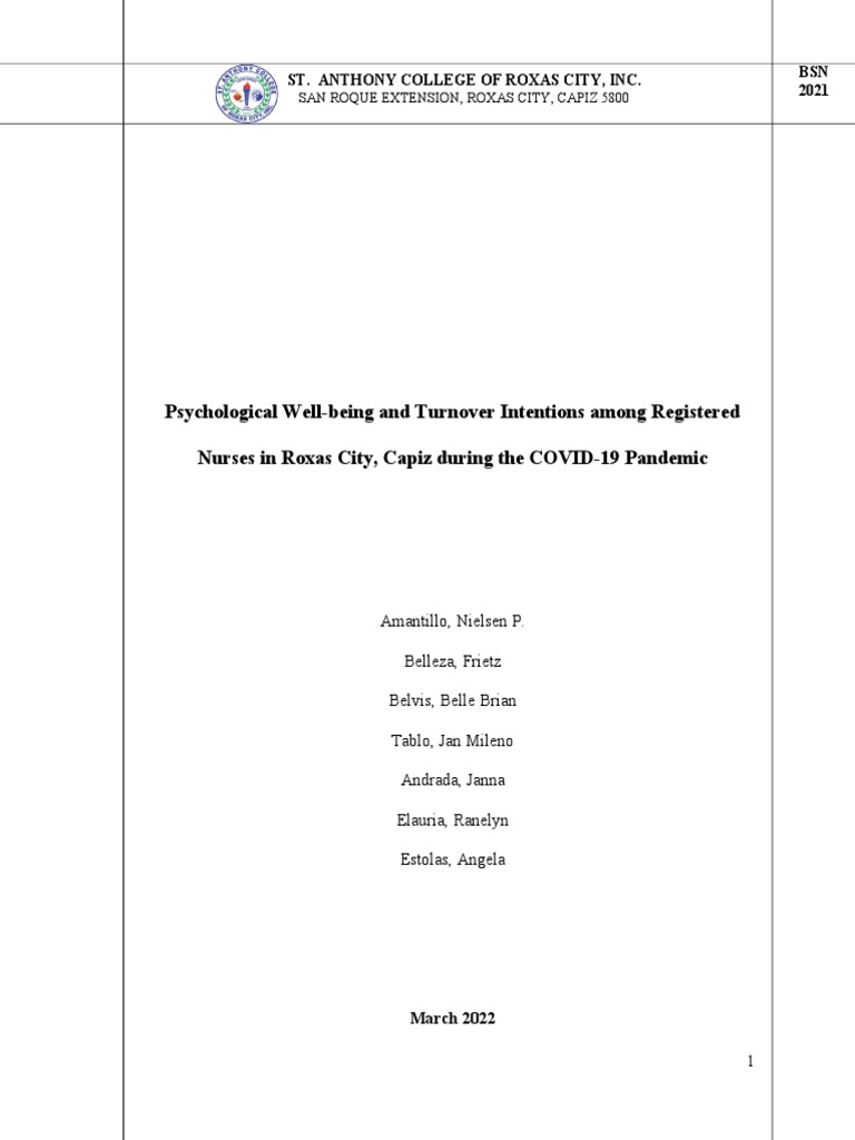 Final Group A BSN 3A 2 | PDF | Nursing | Health Professional