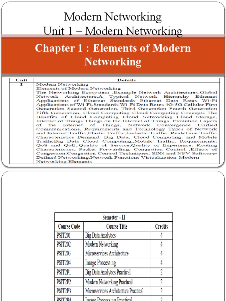 Unit 1-Chap 1-Modern Networking | Download Free PDF | Computer Network | Router (Computing)