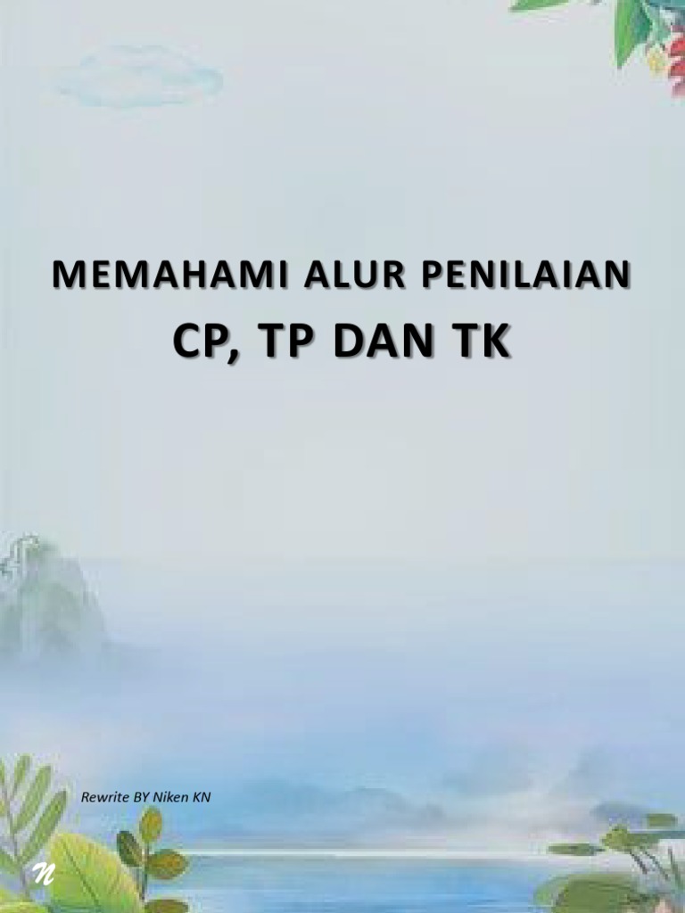 Memahami Alur Penilaian Cp. CT., TK | PDF