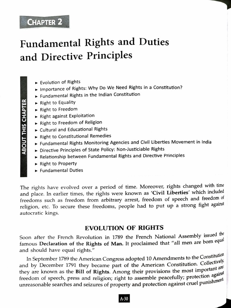 Fundamental Rights and DPSP | PDF