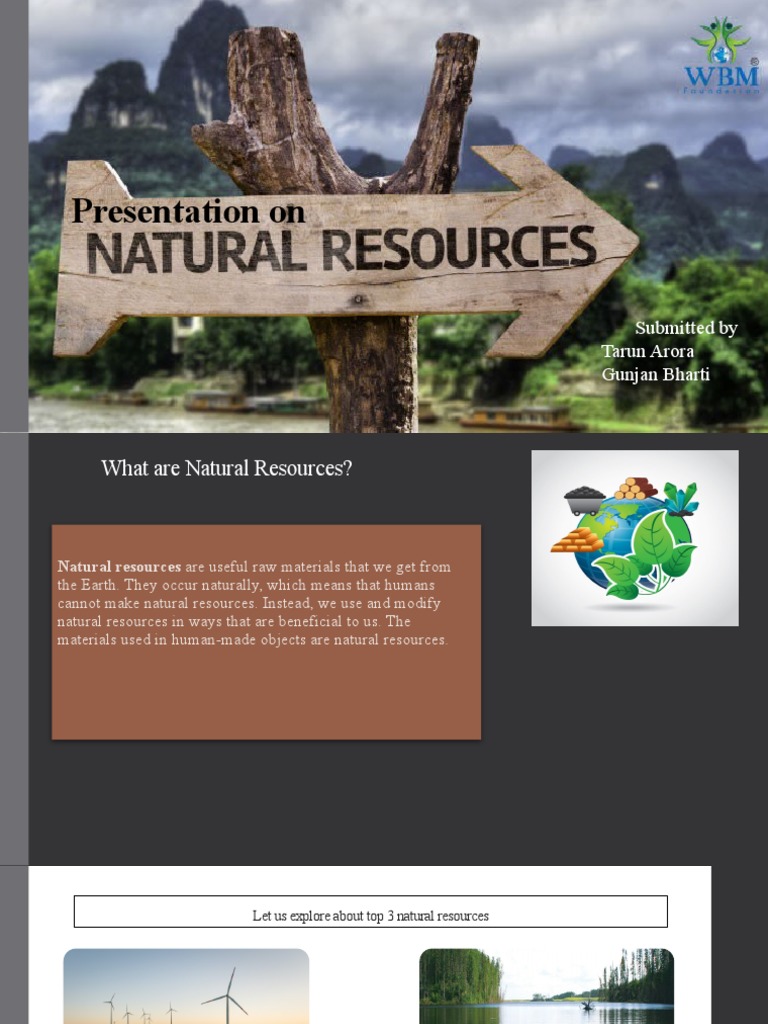 Natural Resources | PDF | Renewable Resources | Soil