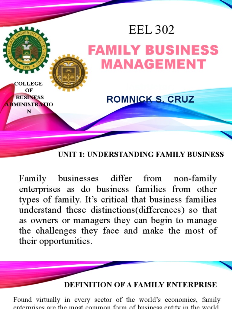 Family Business Management | PDF | Family | Psychology