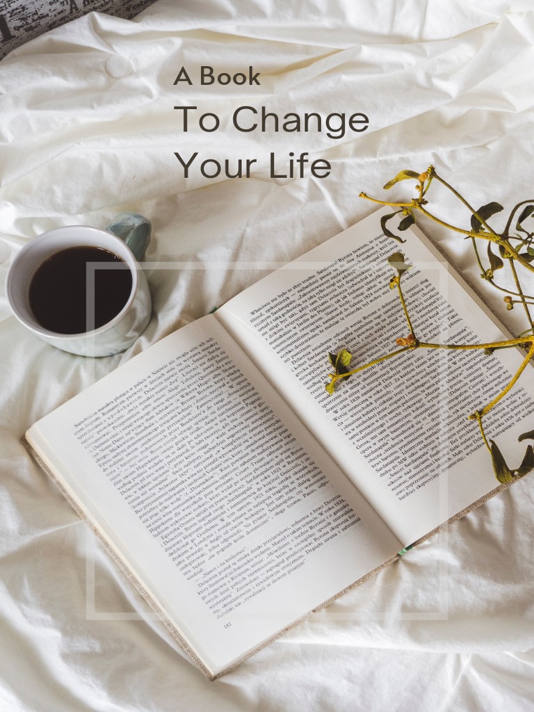 Neutral Simple Aesthetic Inspirational Books Pinterest Pin | PDF
