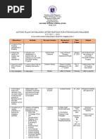 Action Plan On Reading Intervention For Struggling Readers | PDF ...