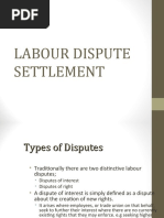 Labor Dispute Case Flow: Supreme Court | PDF | Strike Action | Employment
