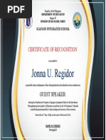 Ict Coordinator Esat Certification Template | PDF