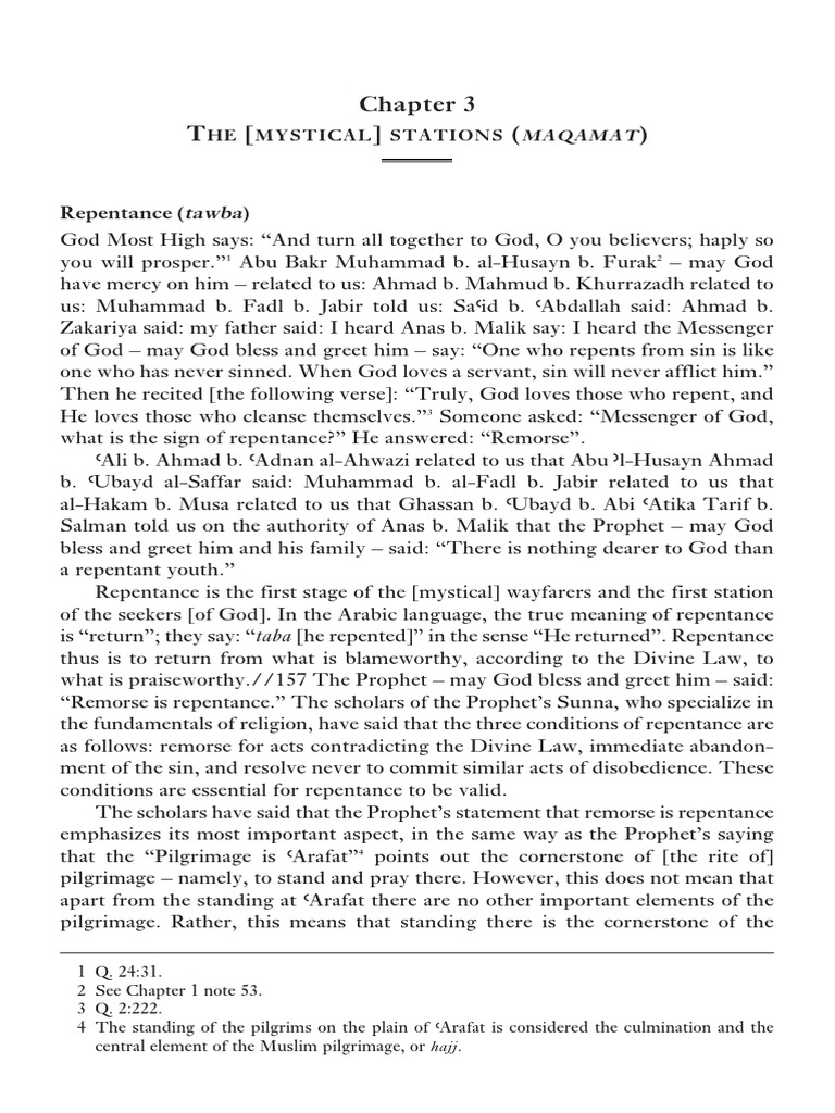 Epistle On Sufism - Al Risala Al Qushayriyya Fi Ilm Al Tasawwuf 2 | PDF | Sufism | Muhammad