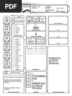 Ficha D&D 5e 2024 Editável | PDF