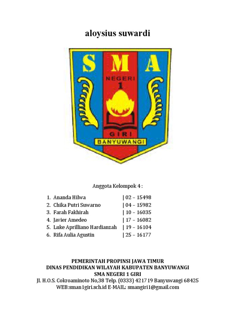 Aloysius Suwardi | PDF