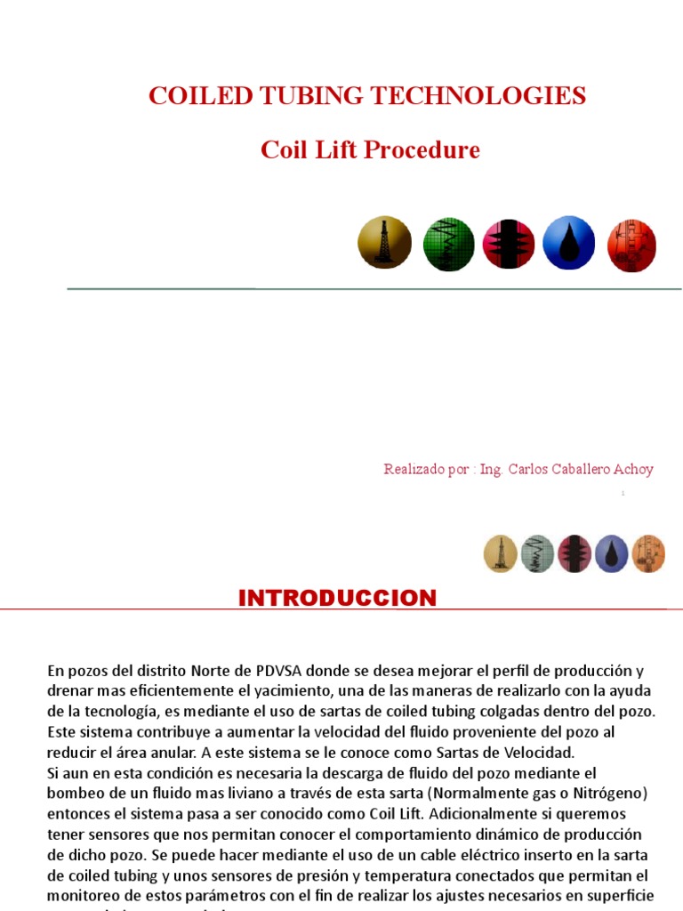 Coil Lift Procedure | PDF | Ingeniería mecánica | Materiales transparentes