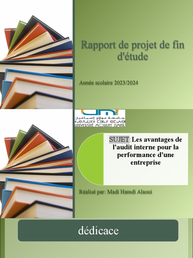 Rapport de Projet de Fin D'étude | PDF