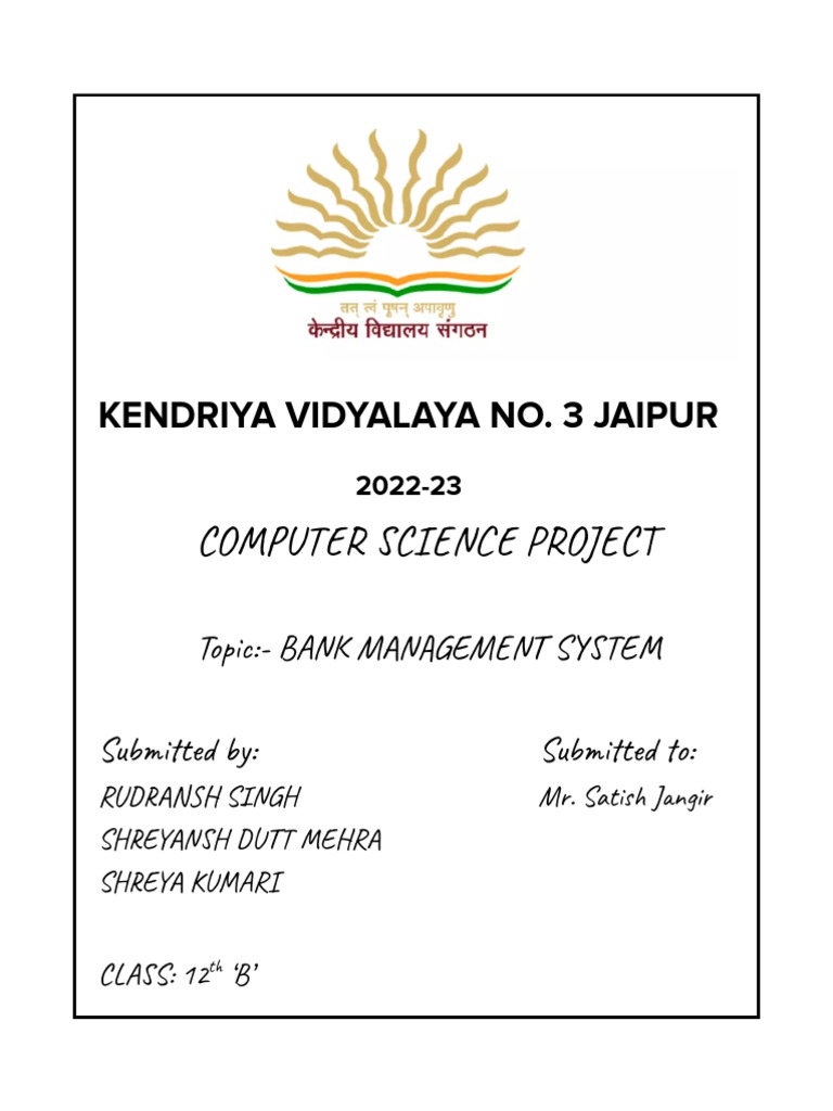 CS Project 12 | PDF | Database Transaction | Databases CS Project 12 | PDF | Database Transaction | Databases