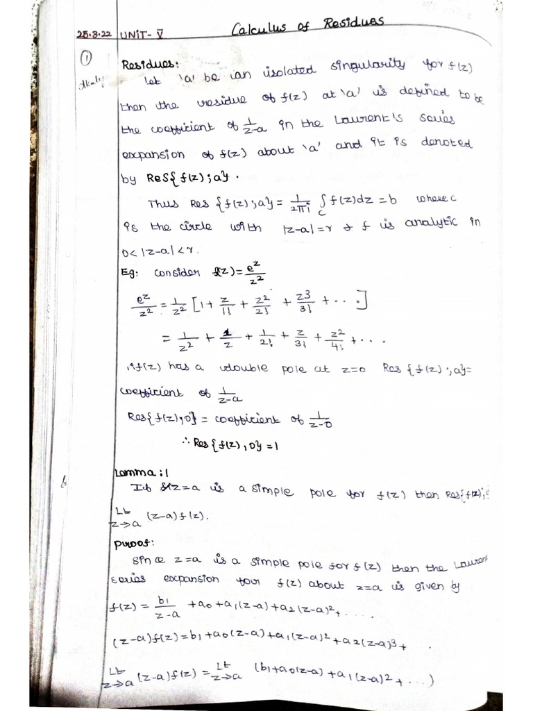 Complex 5 Unit 25 | PDF