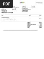 Apple AirPods Pro Receipt 2022 | PDF | Technology & Engineering