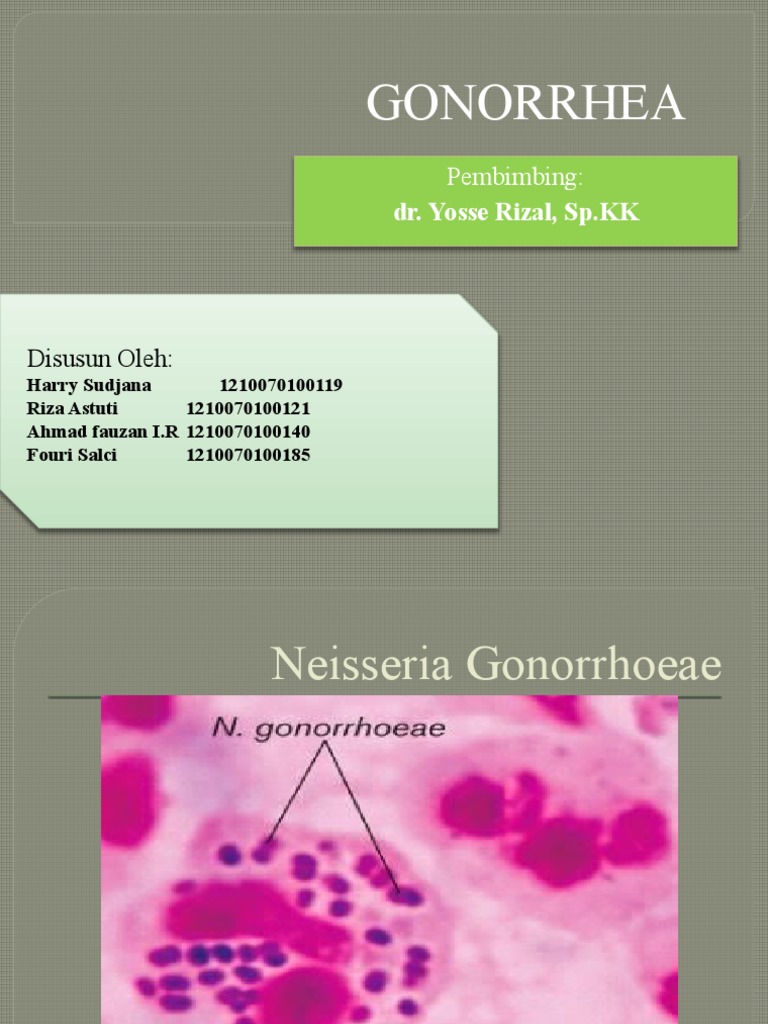 Gonorrhea PPT Ready 2222 | PDF