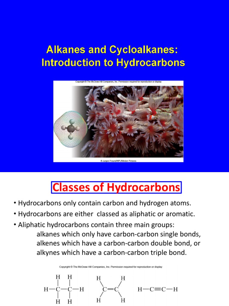1 - Introduction To Hydrocarbons-1 | PDF | Alkane | Hydrocarbons